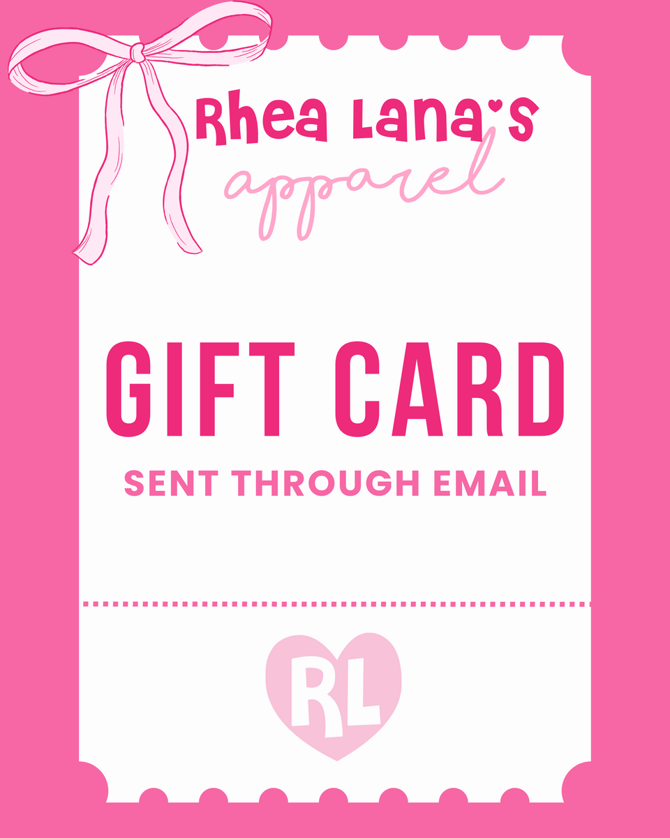 RL Gift Cards – Rhea Lana's Apparel